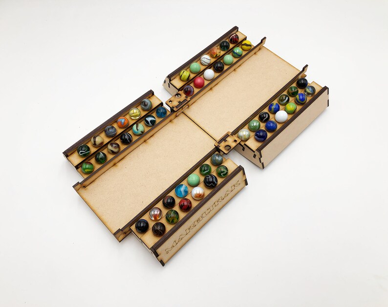 TRACKSIDE SPECTATOR STANDS 2 Pack Marble Race Track Kit A - Etsy