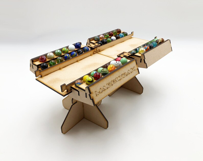 TRACKSIDE SPECTATOR STANDS 2 Pack Marble Race Track Kit A - Etsy