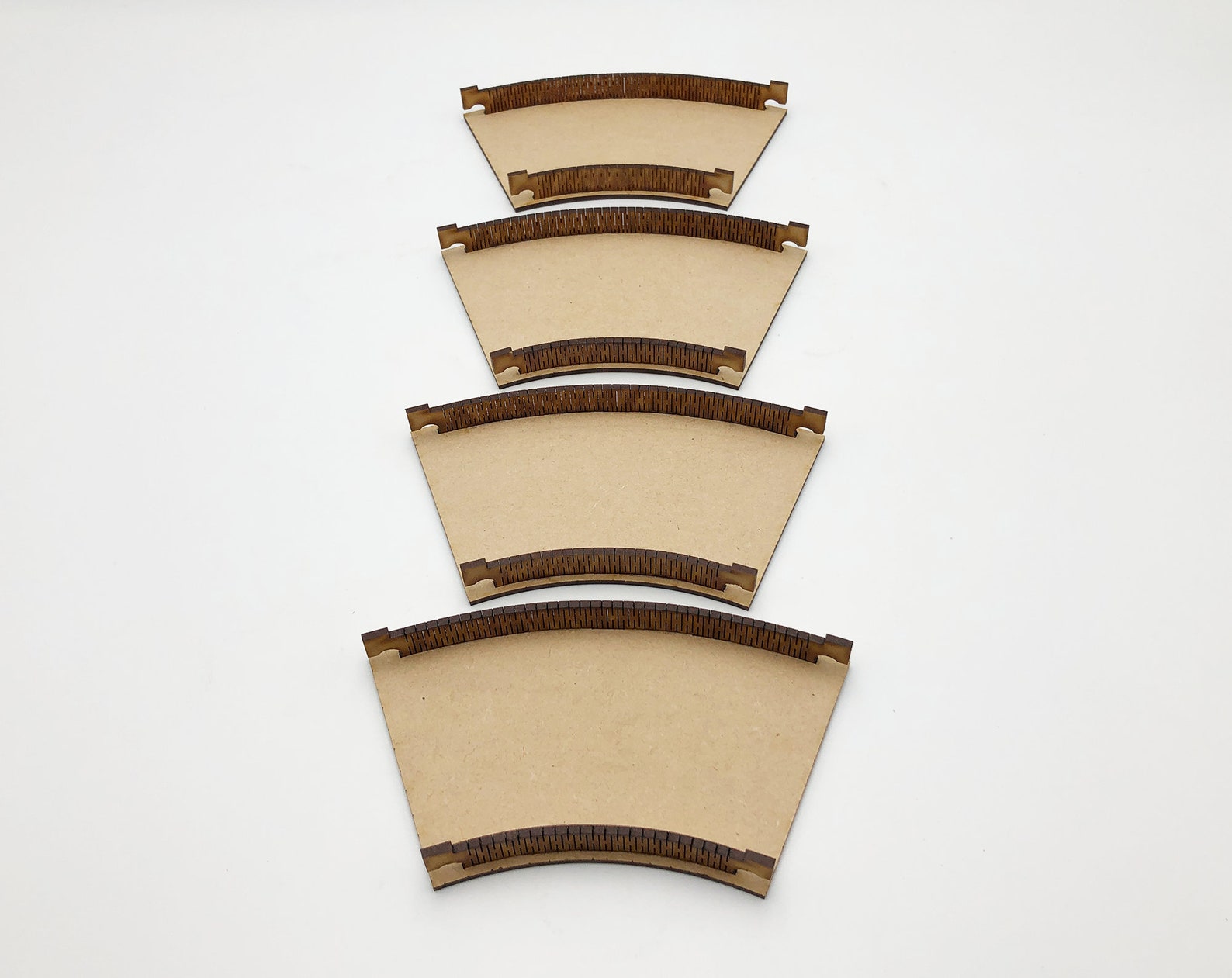 Radius 2 Corner Tracks 4 Pack Marble Race Track Kit A DIY - Etsy