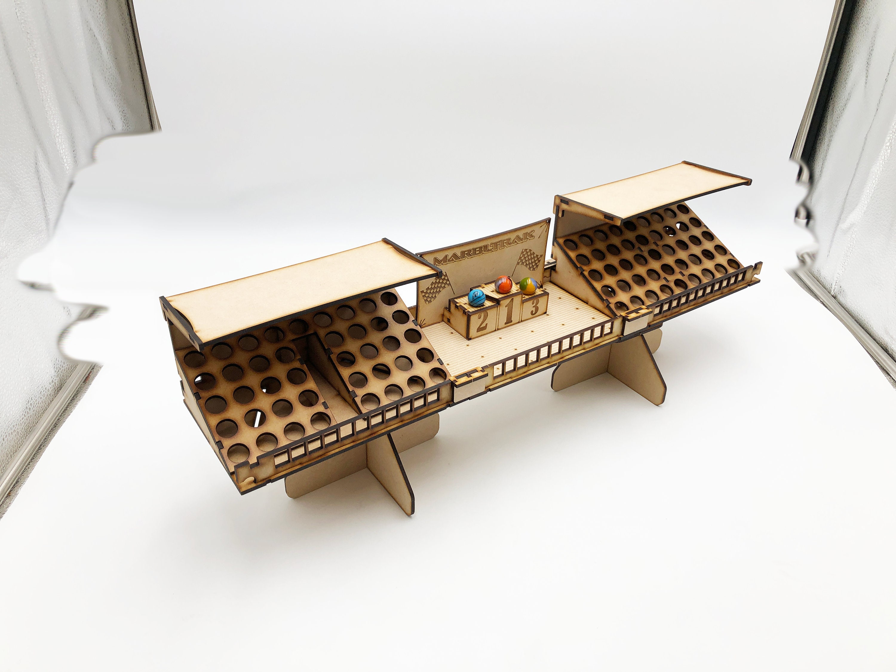 SPECTACTOR STANDS PLATFORM Add-on Marble Race Track Kit A - Etsy