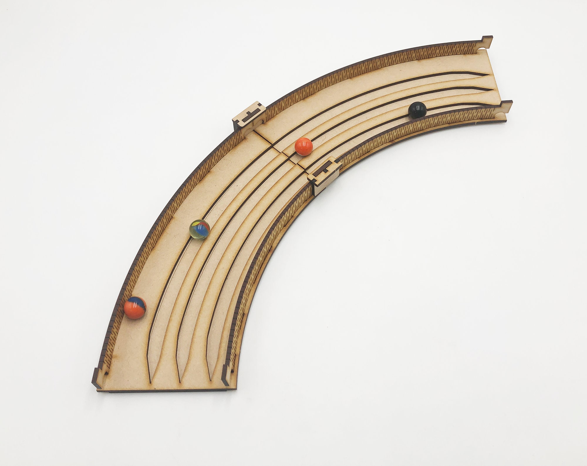 Marble Race Track "mueller Corners" (radius 3 Corners) - MARBLTRAK Add ...
