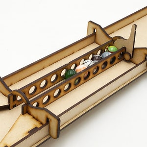 FINISHERS SHOOT - 10 Marbles, Marble Race Track Kit, A DIY Modular ...