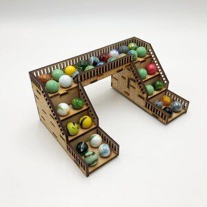 CROSSOVER BRIDGE, Marble Race Track Kit, A DIY Modular Marble Racetrack ...