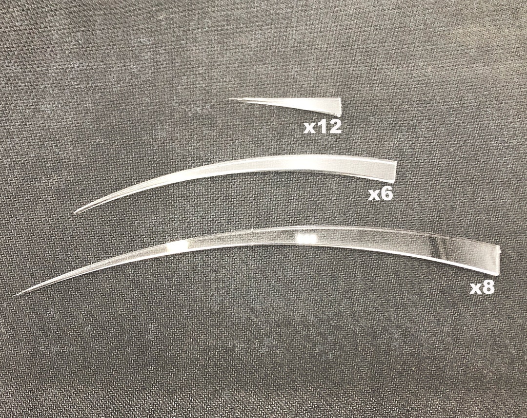 TRACK BUMPERS - Clear Acrylic, Marble Race Track Kit, A DIY Modular ...