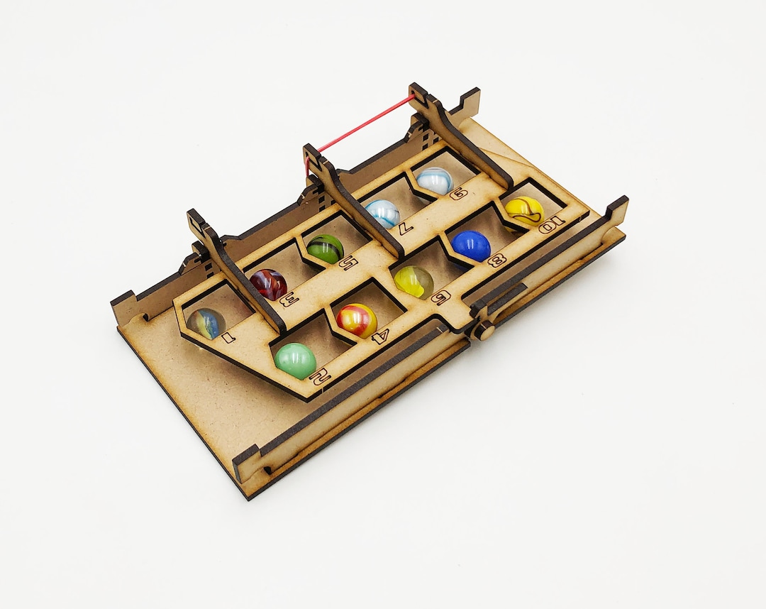 STARTING GRID - 10 Marbles, Marble Race Track Kit, A DIY Modular Marble ...