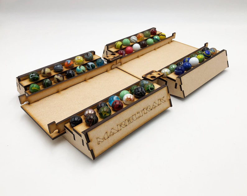 TRACKSIDE SPECTATOR STANDS 2 Pack Marble Race Track Kit A - Etsy