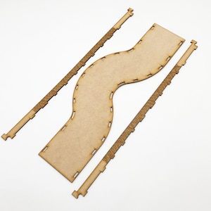 CHICANE, Marble Race Track Kit, A Diy Modular Marble Racetrack Toy ...