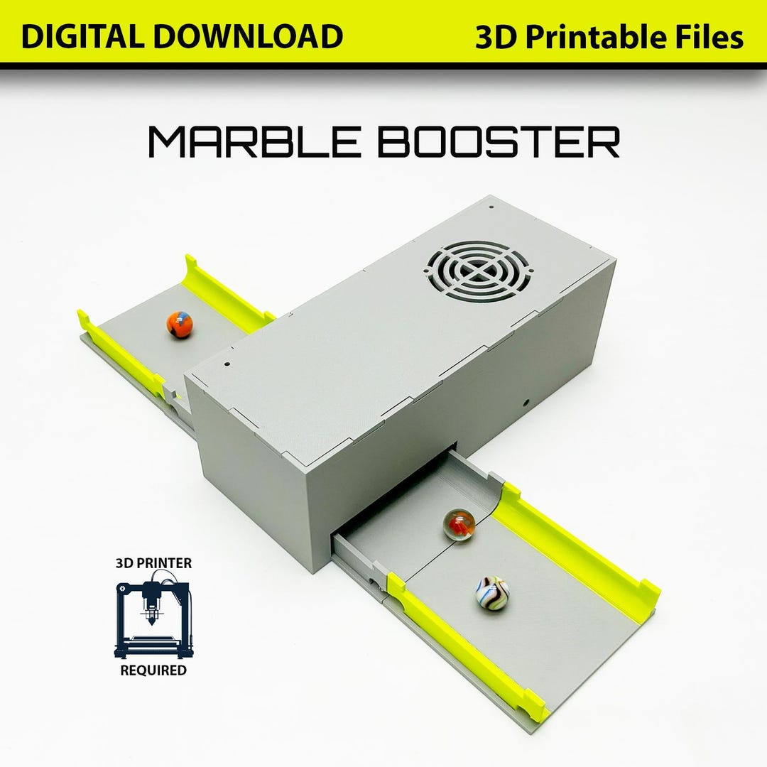 3D Printable MARBLE BOOSTER - A Marble Booster Box Ready for ...