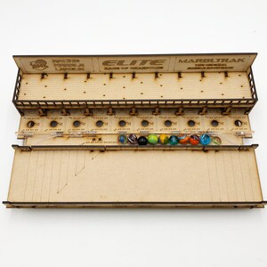 PIT ROW With Spectator Platform Above, Marble Race Track Kit, A Diy ...