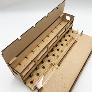 PIT ROW With Media Rooms Above, Marble Race Track Kit, A Diy Modular ...