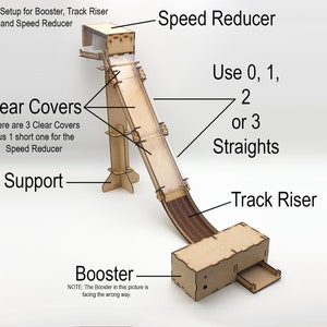 MARBLE RACETRACK SYSTEM - Modular Marble Run System: Customizable Stem ...