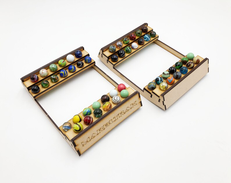 TRACKSIDE SPECTATOR STANDS 2 Pack Marble Race Track Kit A - Etsy