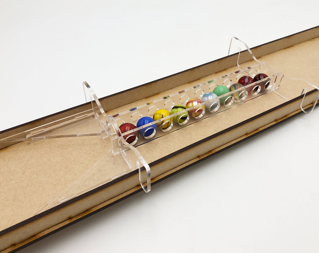 CLEAR FINISHERS SHOOT - 10 Marble, Marble Race Track Kit, A Diy Modular ...