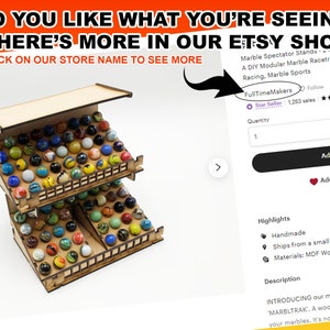 STARTING GRID - 20 Marbles, Marble Race Track Kit, A DIY Modular Marble ...