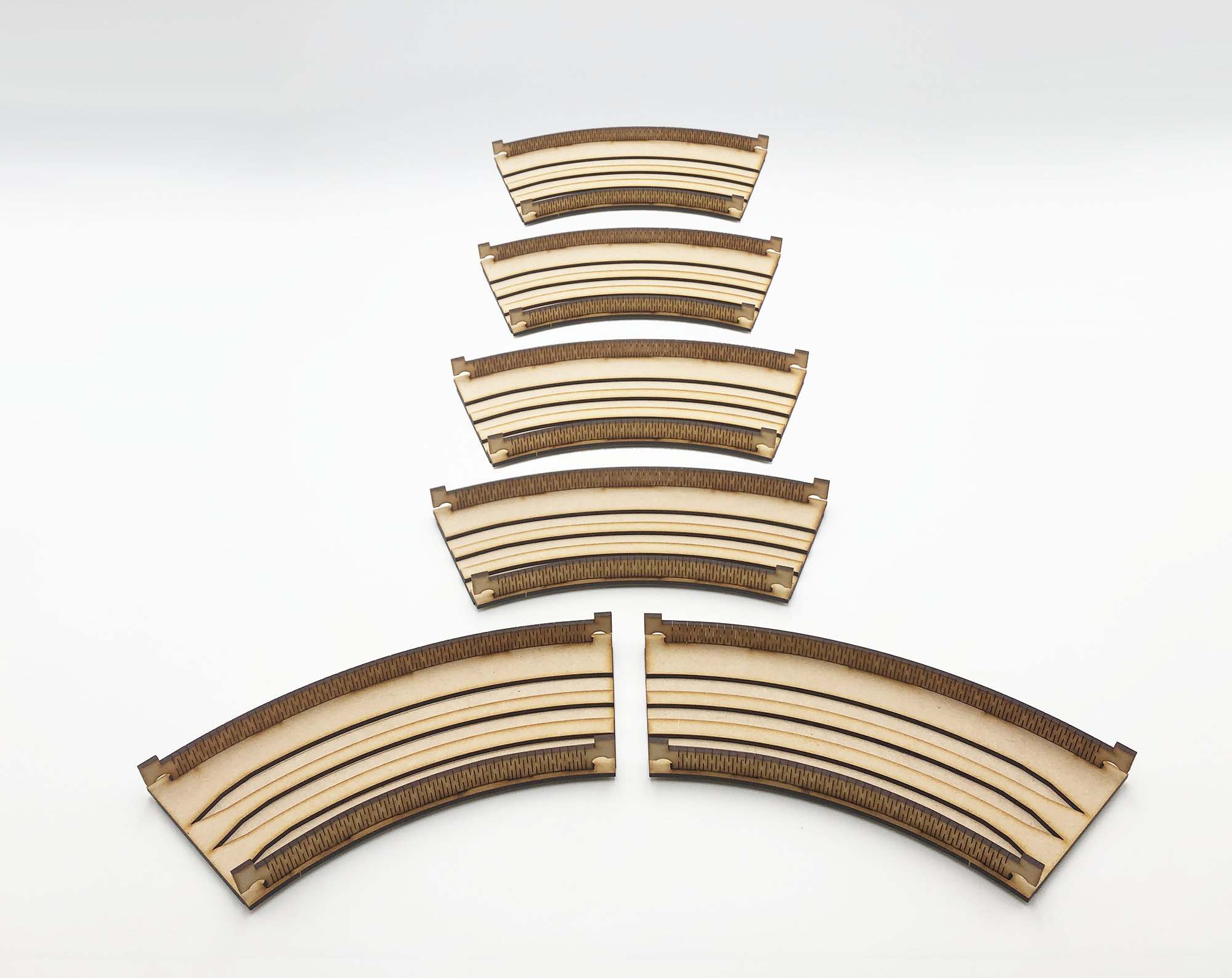 Marble Race Track "mueller Corners" (radius 3 Corners) - MARBLTRAK Add ...