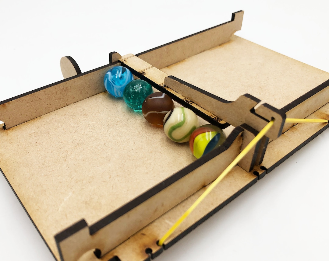 STARTING LINE - 5 Marbles, Marble Race Track Kit, A DIY Modular Marble ...