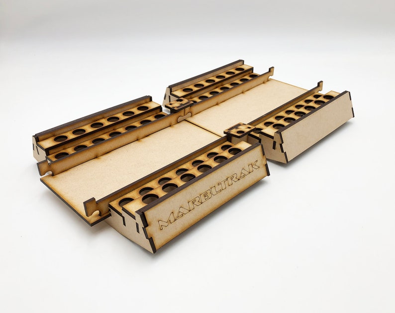 TRACKSIDE SPECTATOR STANDS 2 Pack Marble Race Track Kit A - Etsy