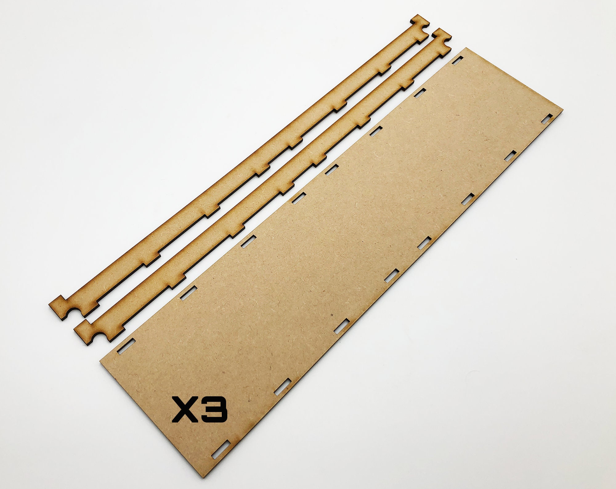 LONG STRAIGHT Tracks 3 Pack Marble Race Track Kit A DIY - Etsy