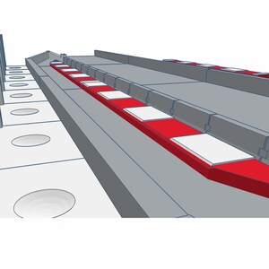 Pit-row With Working Entry and Exit Gates for Marble Sports Racing ...