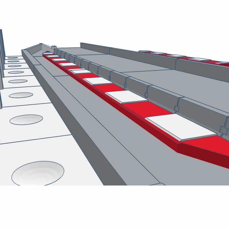 Pit-row With Working Entry and Exit Gates for Marble Sports Racing ...