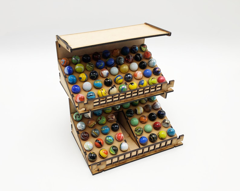 MARBLE SPECTATOR STANDS 2 Pack Marble Race Track Kit A Diy - Etsy