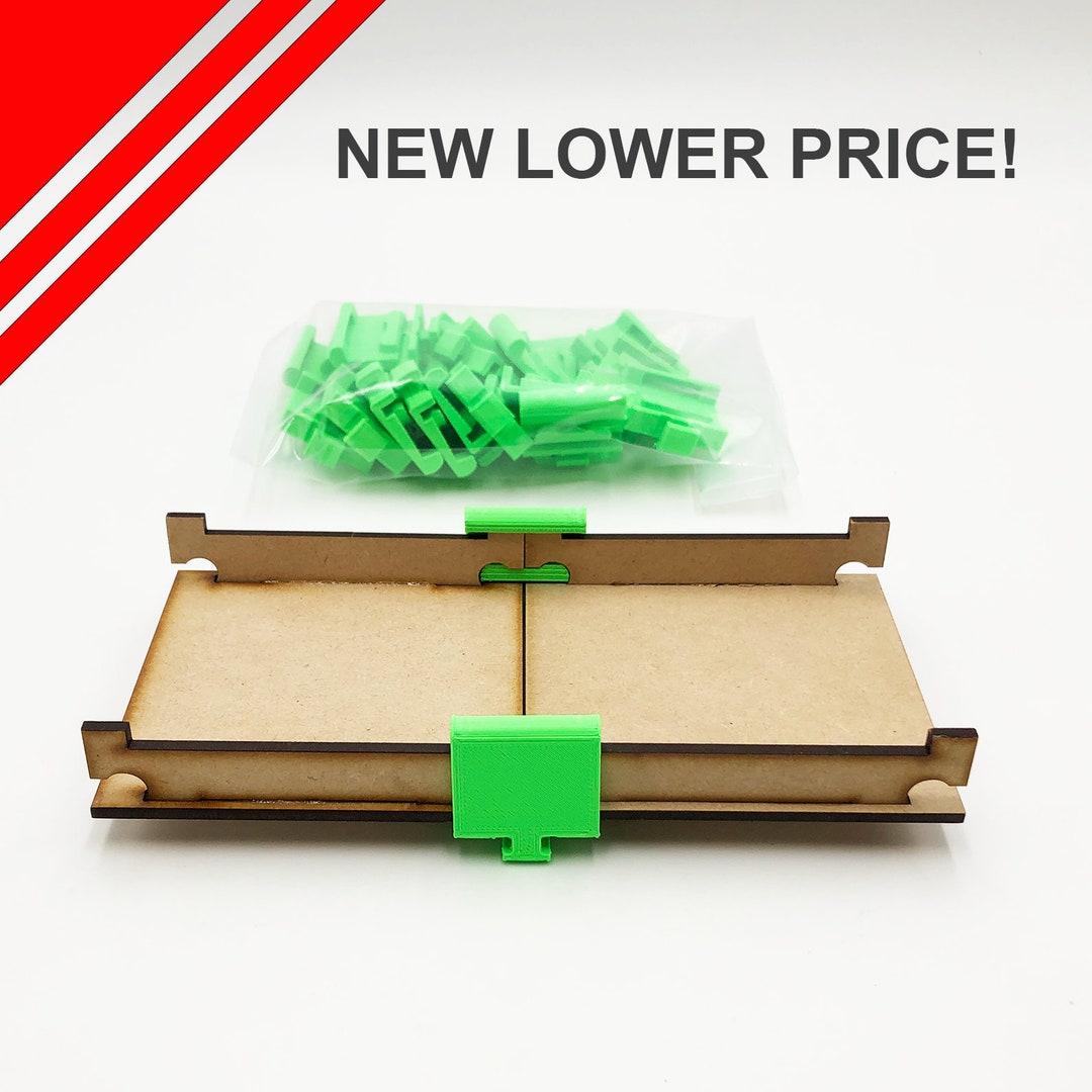 3D PRINTED CLIPS 20 Pack, Marble Race Track Kit, A DIY Modular Marble ...