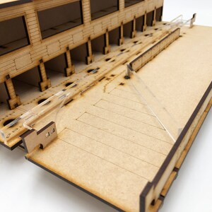 PIT ROW With Media Rooms Above, Marble Race Track Kit, A Diy Modular ...