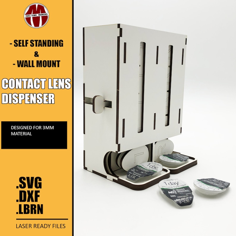 CONTACT LENS DISPENSER Download Files - Etsy