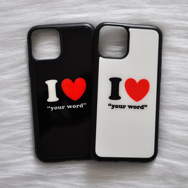 Heart Phone Case - Etsy