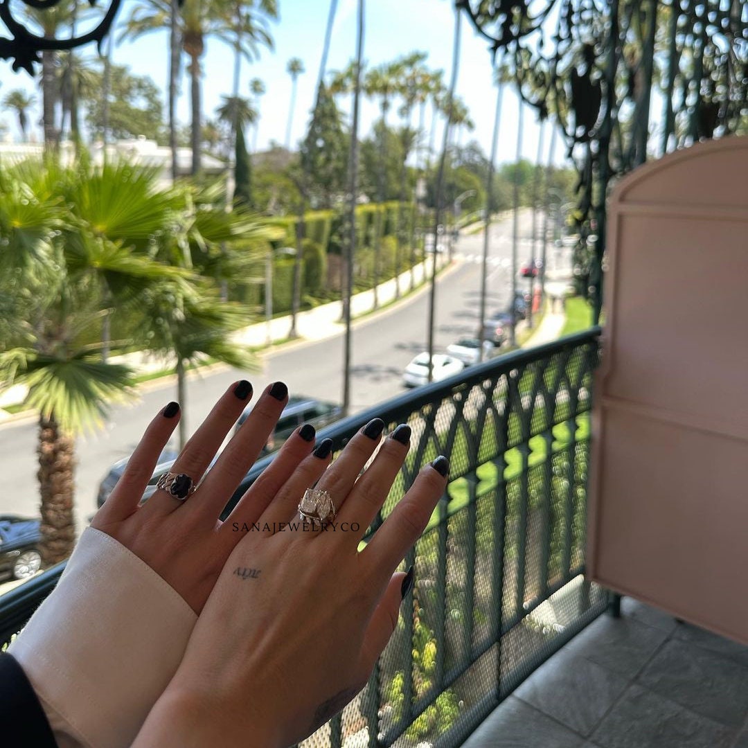 Francesca Farago Replica Ring Toi Et Moi Ring Marquise and - Etsy