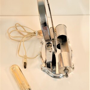 Vintage Machine Age Illuminated Rotating (regular & Magnified) Vanity ...