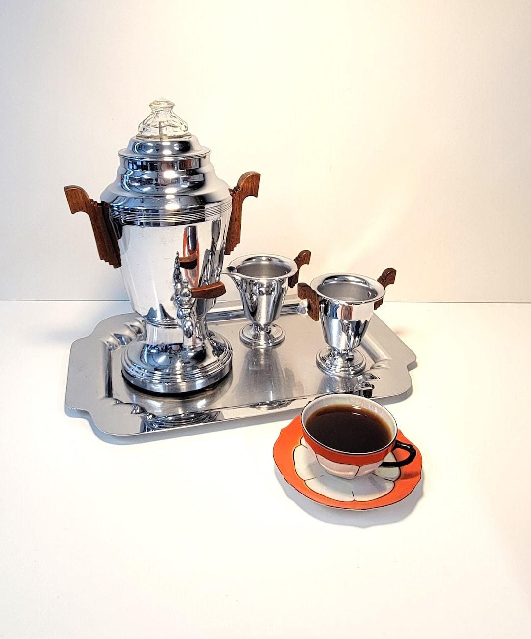 Vintage Farberware Art Deco Electric Percolator Set, Model #115 ...