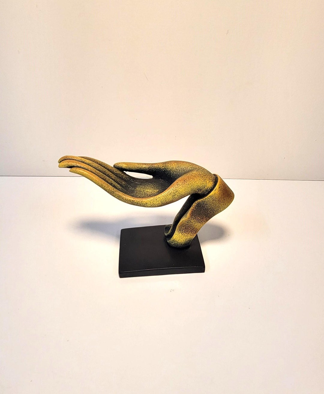 Vintage Zen Hand Gesture Sculpture, Buddhist abhaya Mudra Gesture of ...