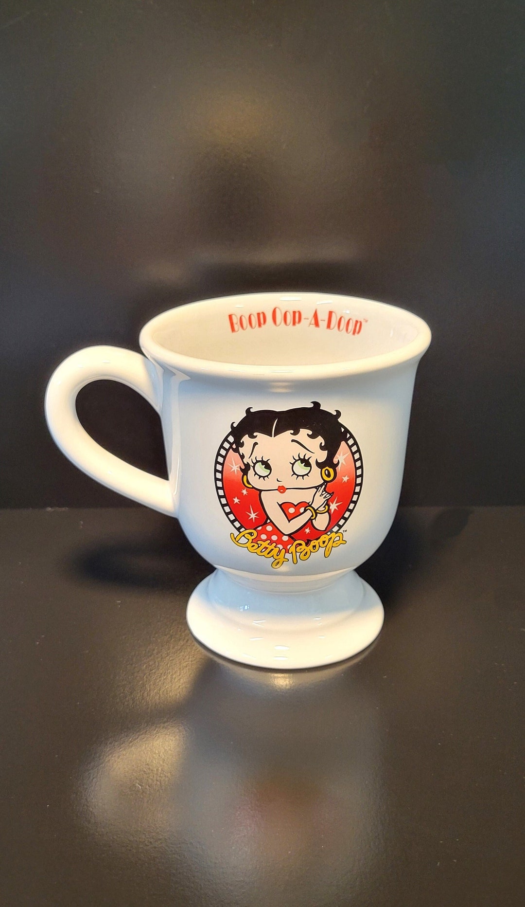 Vintage "betty Boop Oop-a-doop" Pedestal Coffee Mug, Dated 2006, Large ...
