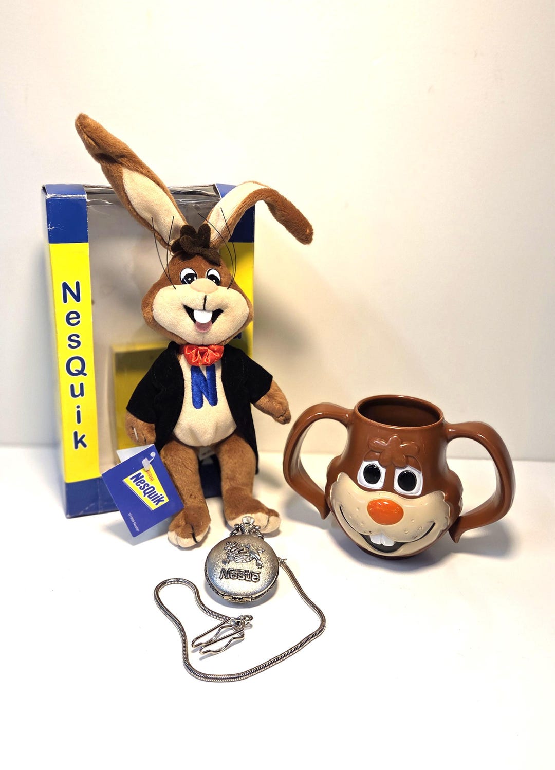 Vintage Nesquik "quicky the Bunny" Plastic Mug From 1960 + Nesquik ...