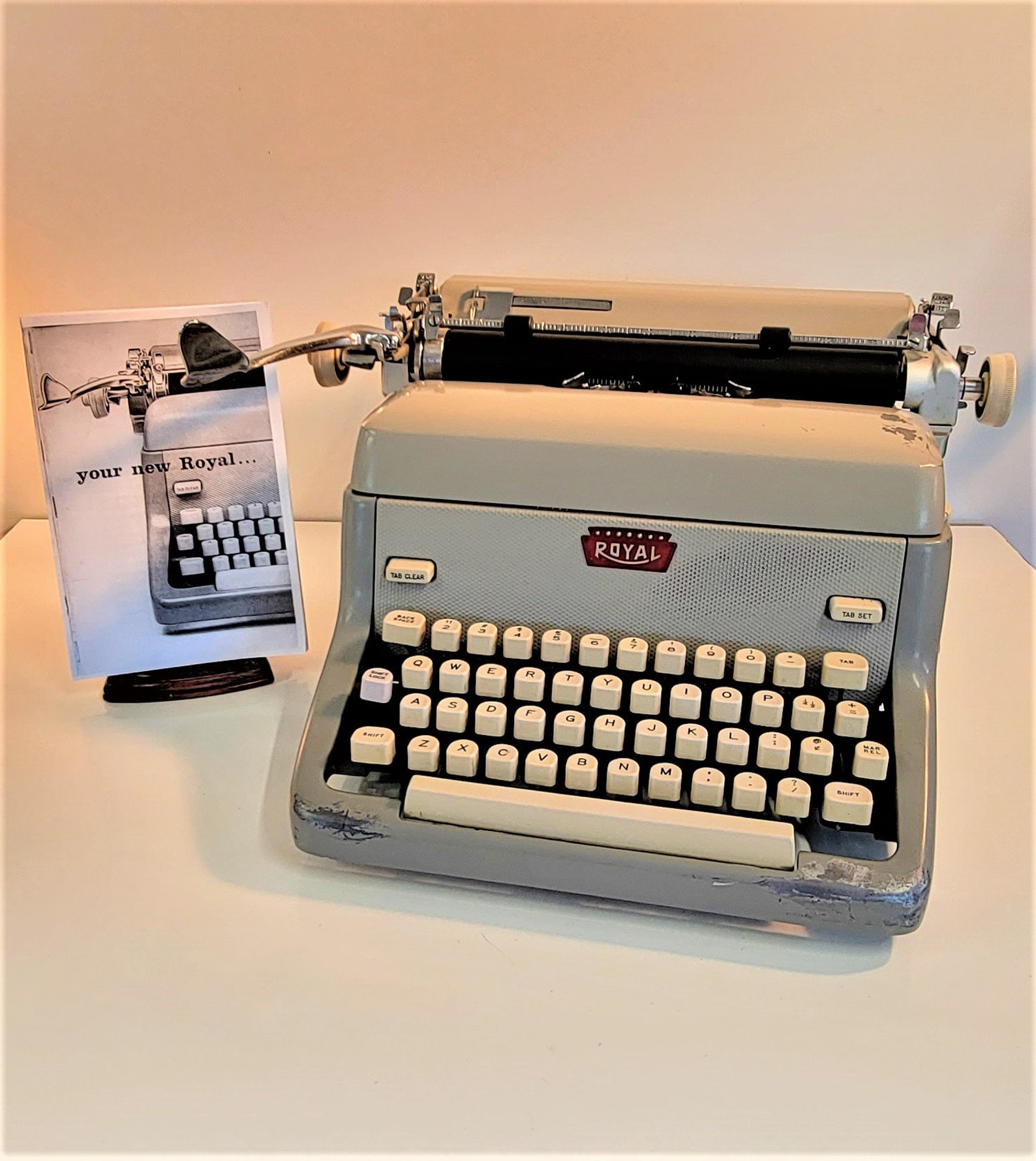 Vintage 1950s Royal Model FPP Manual Typewriter by Royal Mcbee - Etsy