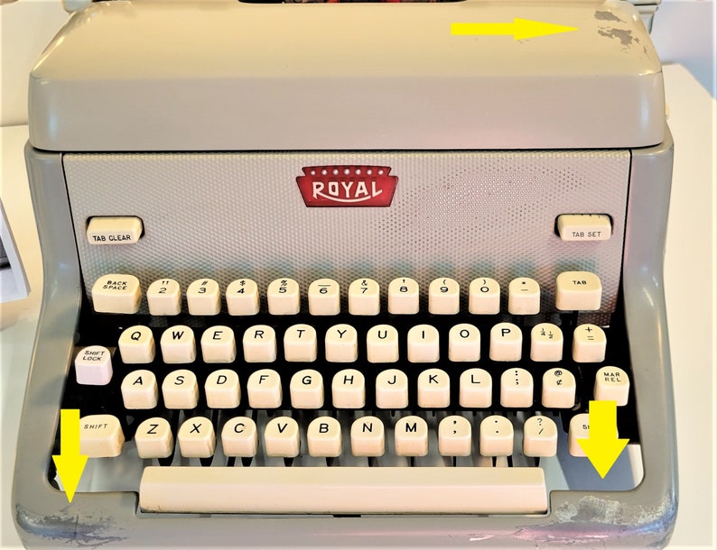 Vintage 1950s Royal Model FPP Manual Typewriter by Royal Mcbee - Etsy