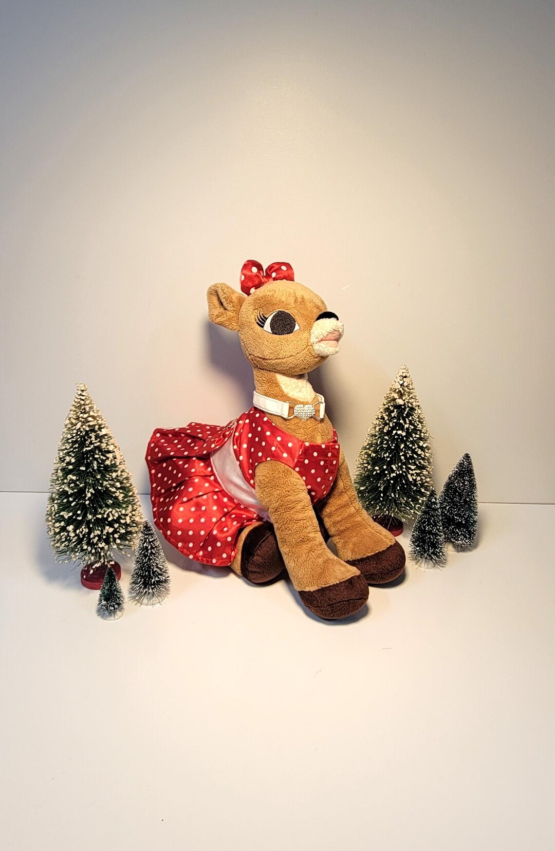 Vintage 14" Build-a-bear "clarice" Plush Toy From Rudolph the Red-nosed ...