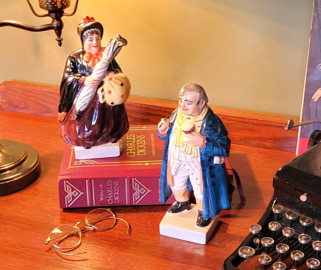 Vintage Charles Dickens Ceramic Character Set by Pottery Maker "john ...