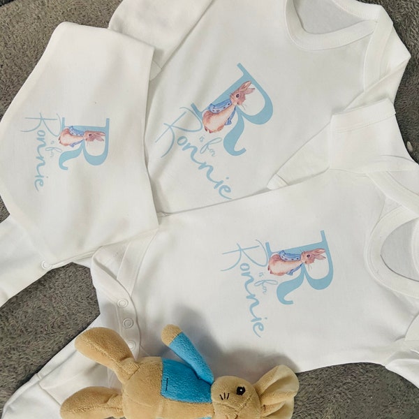 Peter Rabbit Baby Clothes - Etsy UK