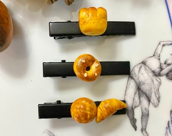 Bread Hair Clip - Etsy