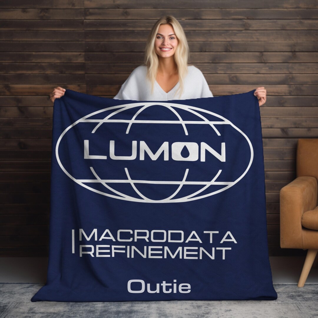 Lumon Macrodata Refinement Severance Outie Blanket, Lumon Custom Plush ...