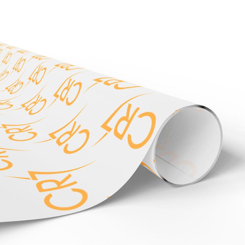 Cristiano Ronaldo Wrapping Paper, Soccer Fan Gift, Christmas Wrap for ...