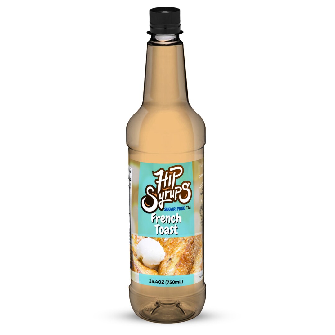 Hip Syrups French Toast Sugar Free Simple Syrup Designed for Coffee ...