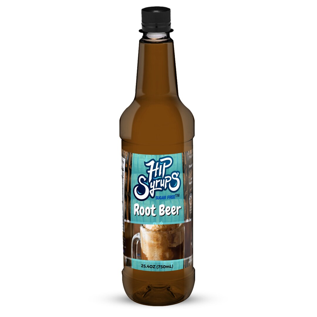 Hip Syrups Root Beer Sugar Free Simple Syrup Designed for Water Flavor ...