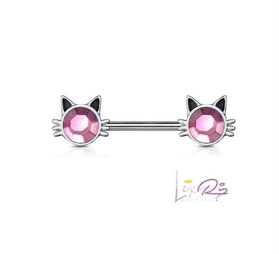 Hello kitty nipple piercings store