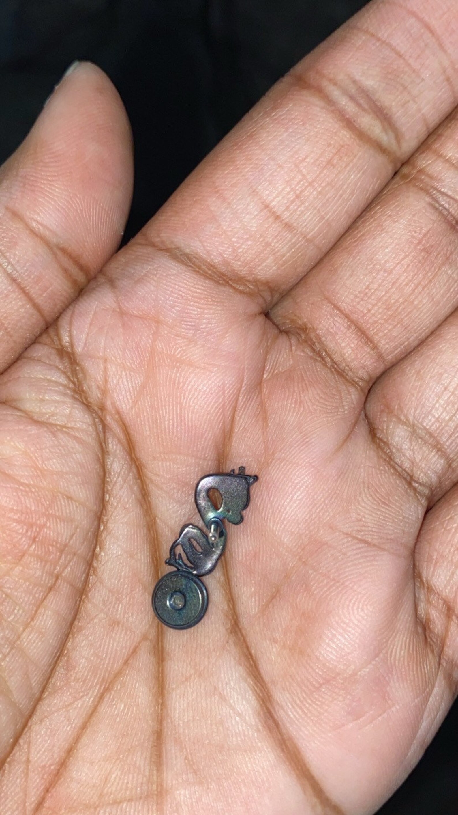 Black Dragon Fake Plug 316L Surgical Steel - Etsy