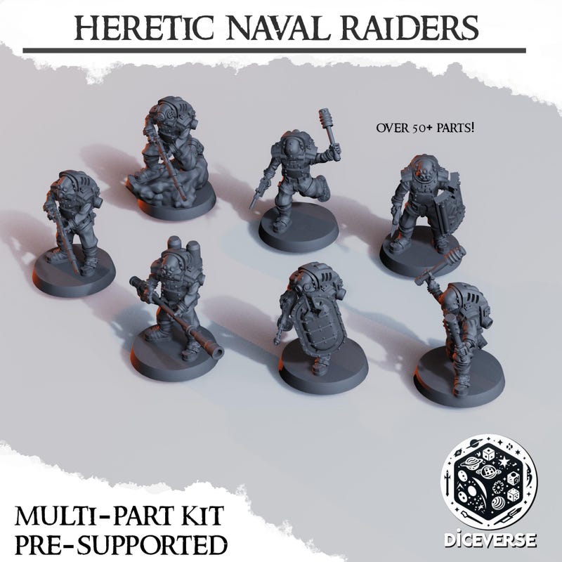 Naval Raiders Miniature - Etsy