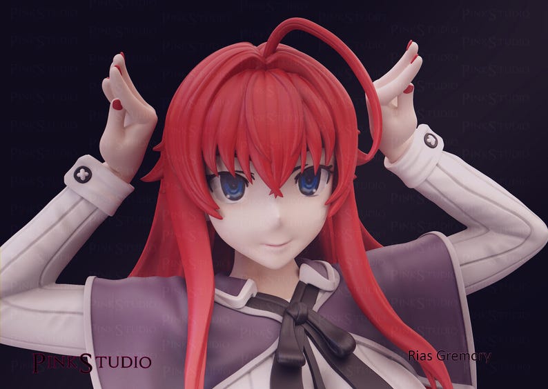 Rias Gremory - Kit de modelo de resina de High School DxD - Etsy México