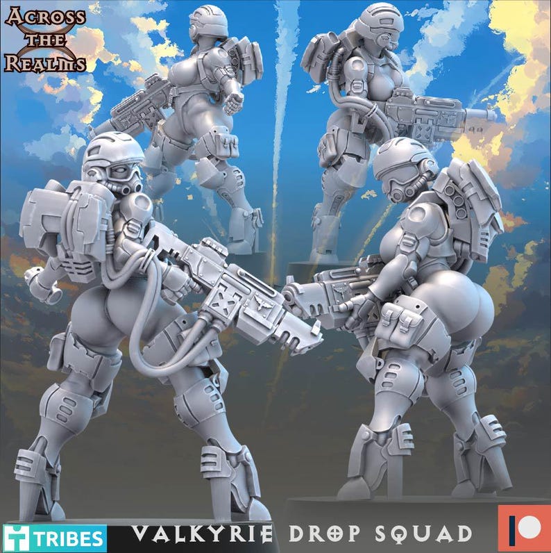 Valkyrie Drop Squad | Across the Realms - Etsy